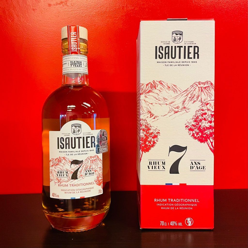 Isautier - 7 Jahre - Rhum de la Réunion - el corazón